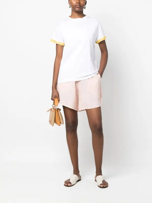 Fabiana Filippi Drawstring Linen Shorts