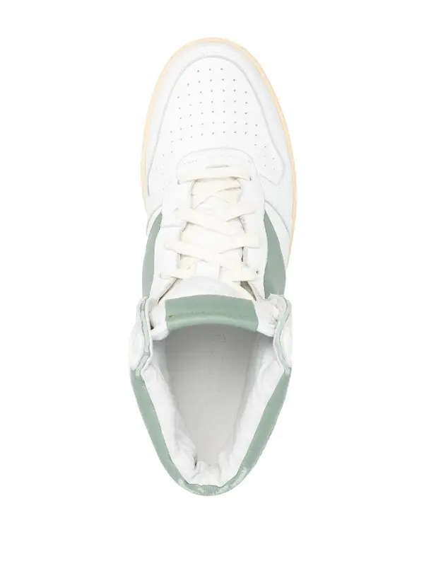 Rhude Rhecess-hi Leather Sneakers