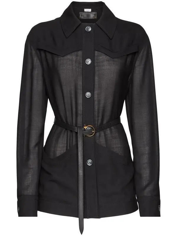 FERRAGAMO Belted-waist Jacket
