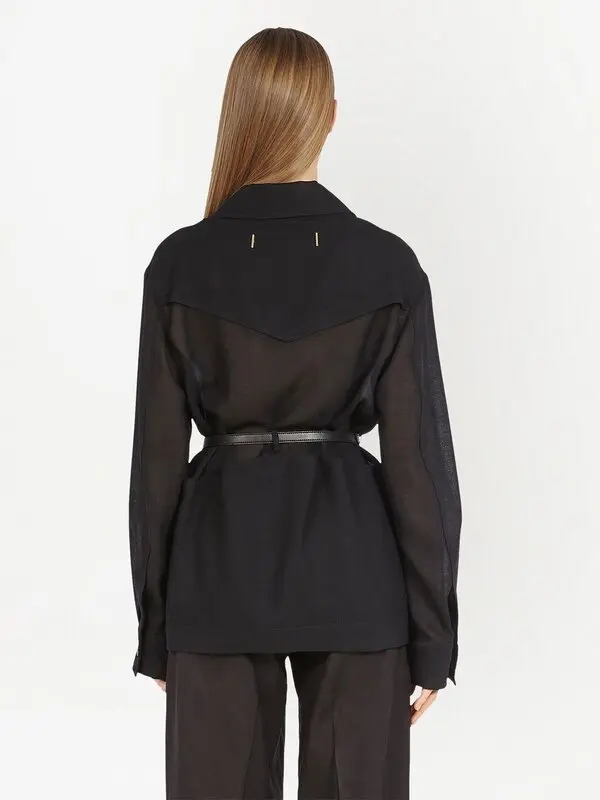 FERRAGAMO Belted-waist Jacket