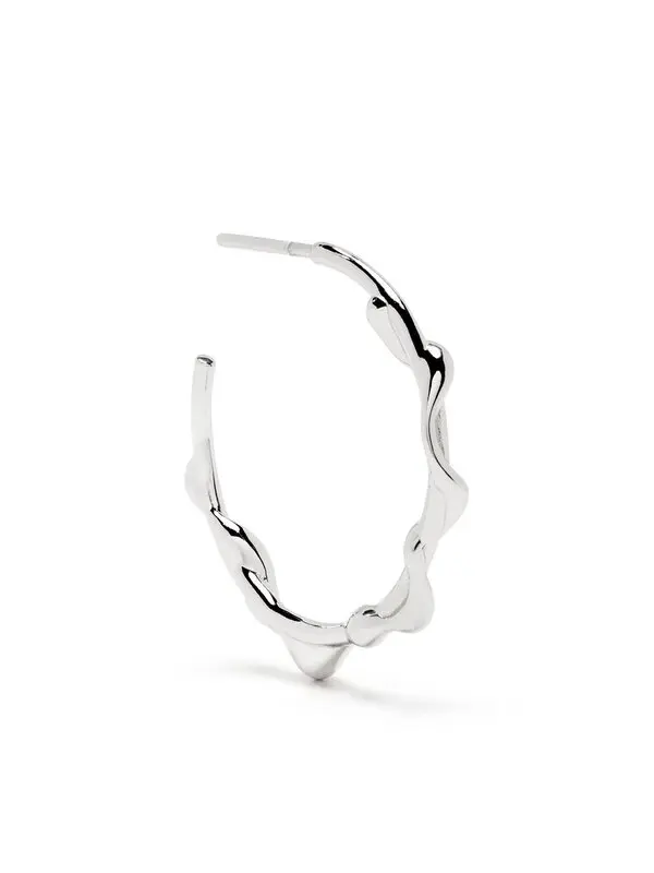 MARIA BLACK Nuri 25 Hoop Earring - Silver