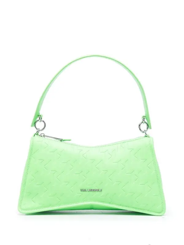 Karl Lagerfeld K/seven Monogram Shoulder Bag - Green