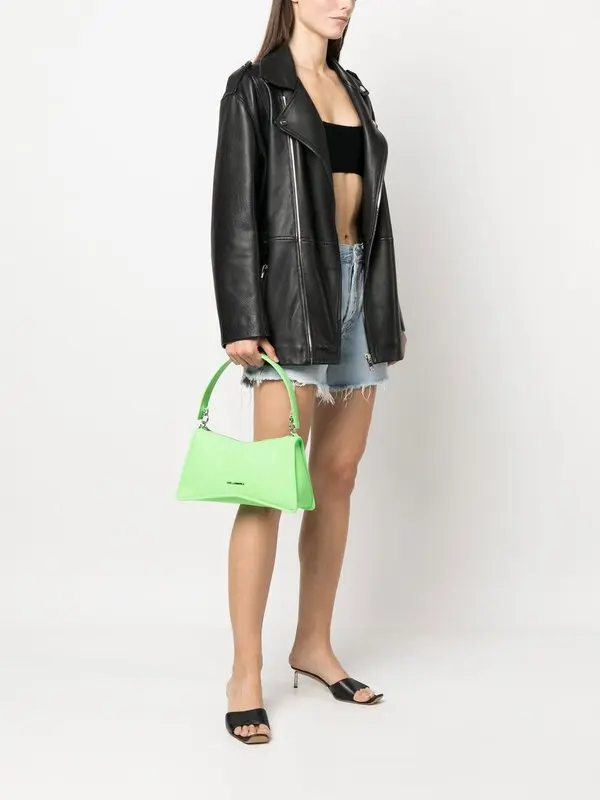 Karl Lagerfeld K/seven Monogram Shoulder Bag - Green