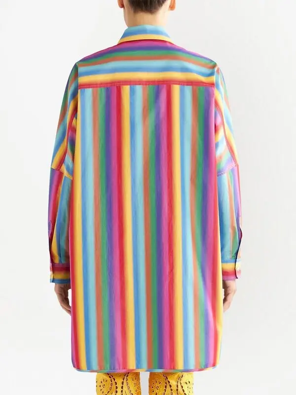 Etro Cotton Stripe-pattern Shirt - Multicolour