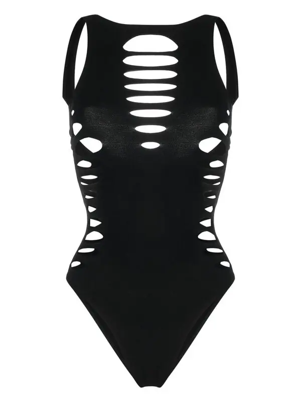 Versace Cut-out Swimsuit