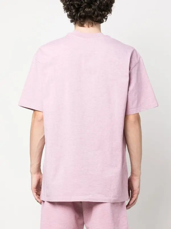 MSGM Embroidered-logo Cotton T-shirt