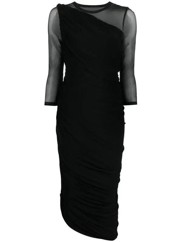 Norma Kamali One-shoulder Dress