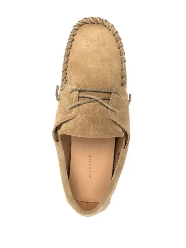 MARANT Fylan Suede Boat Shoes