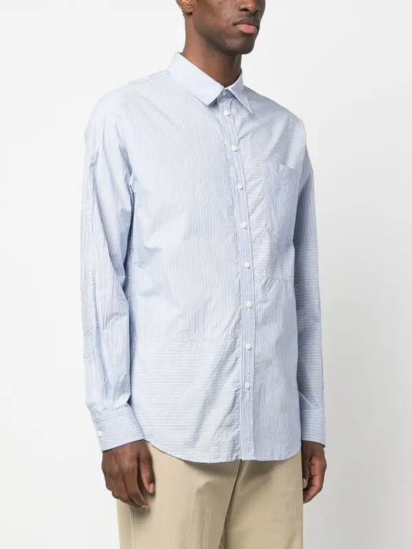 Dsquared2 Stripe-pattern Cotton Shirt