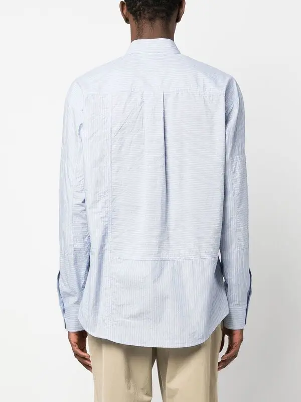 Dsquared2 Stripe-pattern Cotton Shirt