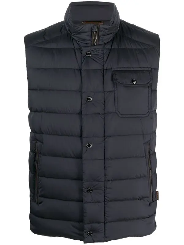 MOORER Padded Down Gilet