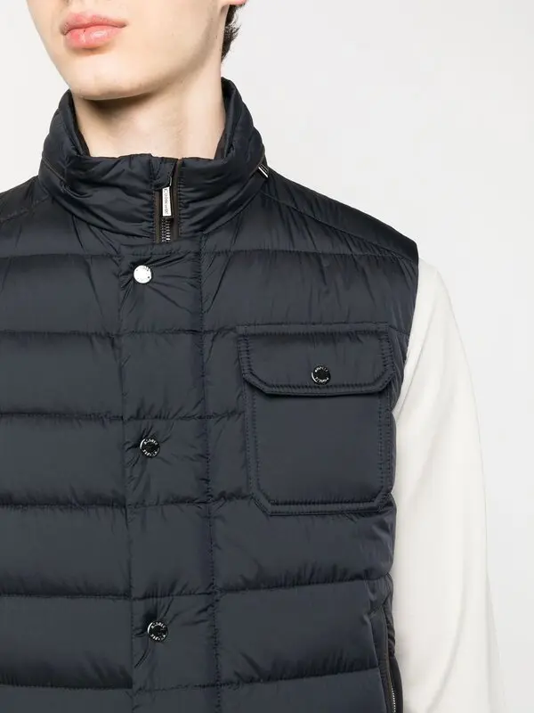 MOORER Padded Down Gilet