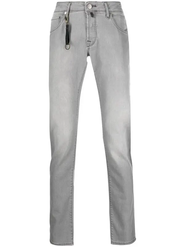 Incotex Straight-leg Jeans - Grey