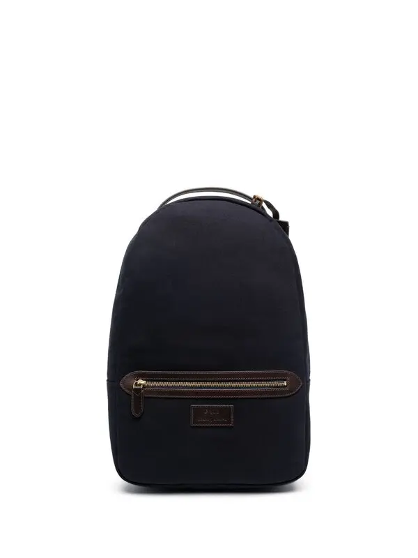 Polo Ralph Lauren Logo-patch Backpack - Blue