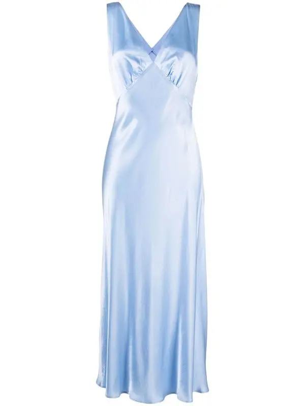 Rixo Sandrine Sleeveless Midi Dress