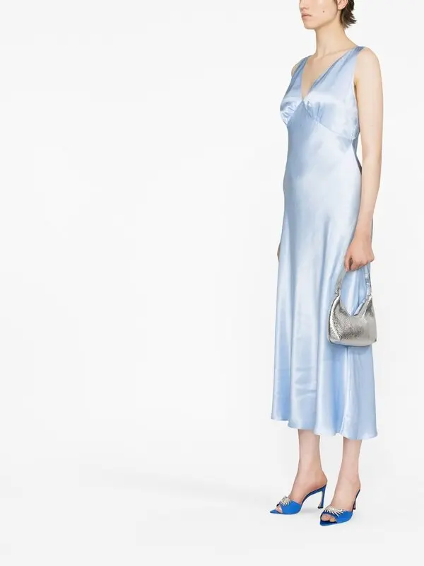 Rixo Sandrine Sleeveless Midi Dress