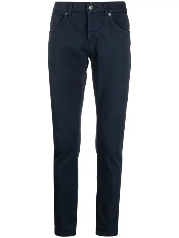 DONDUP Mid-rise Straight-leg Jeans - Blue
