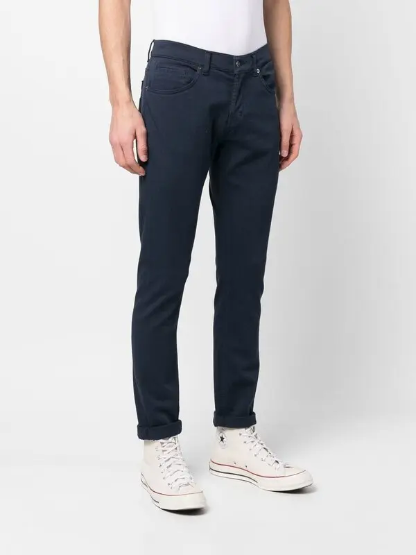 DONDUP Mid-rise Straight-leg Jeans - Blue