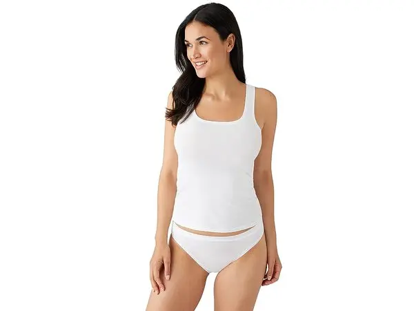 Wacoal Cotton Blend Tank Top - White