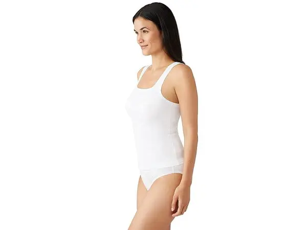 Wacoal Cotton Blend Tank Top - White