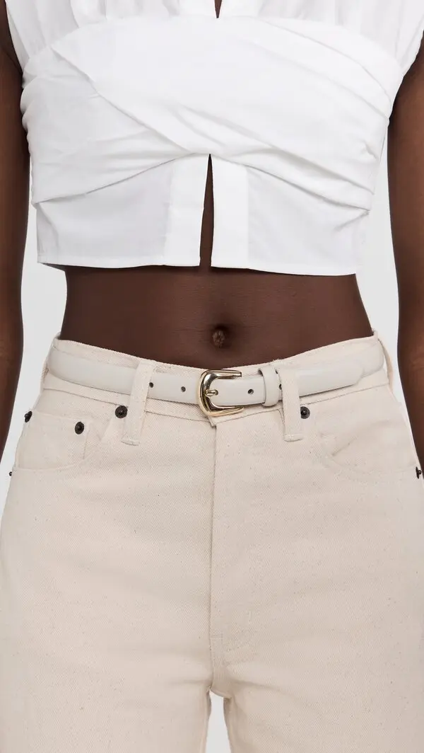 B-low The Belt Kennedy Mini Belt - Bone Gold