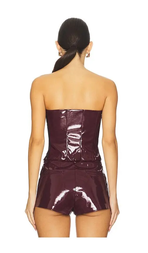 CULTNAKED Killa Bandeau Top - Plum