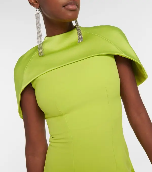 Safiyaa Kalika Crêpe Gown