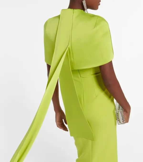 Safiyaa Kalika Crêpe Gown