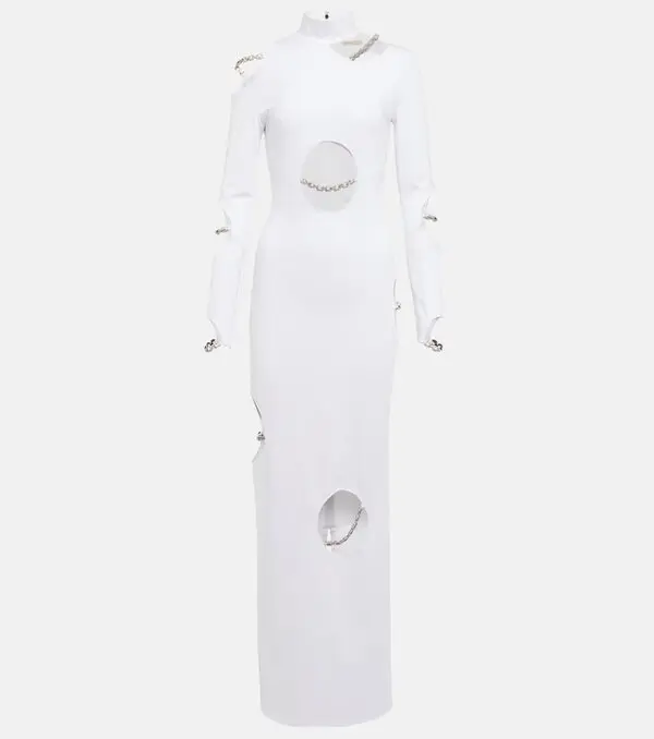 CHRISTOPHER KANE Embellished Maxi Dress