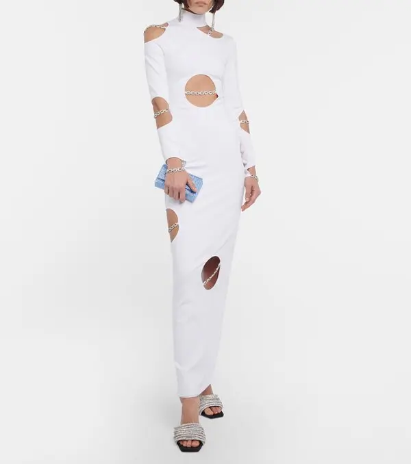 CHRISTOPHER KANE Embellished Maxi Dress