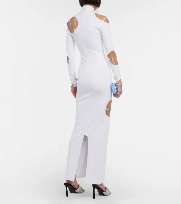 CHRISTOPHER KANE Embellished Maxi Dress