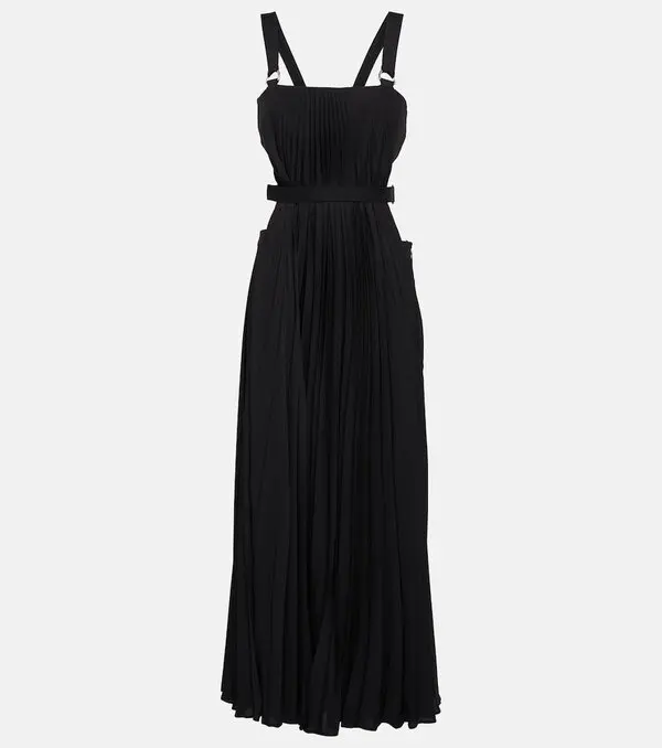 CHRISTOPHER KANE Pleated Midi Dress