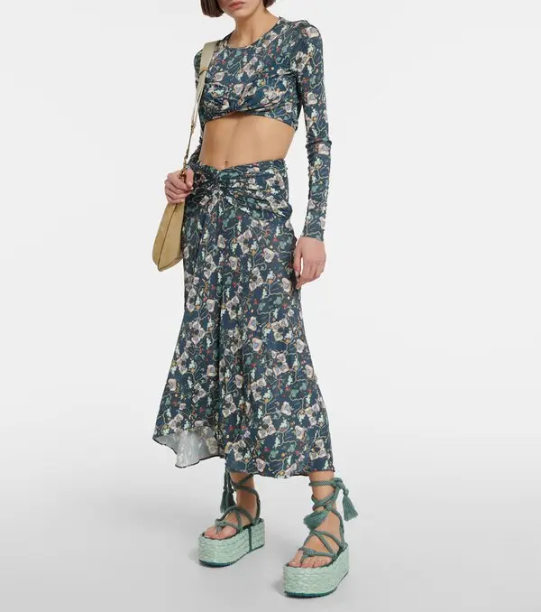 Isabel Marant Étoile Elif Platform Espadrille Sandals