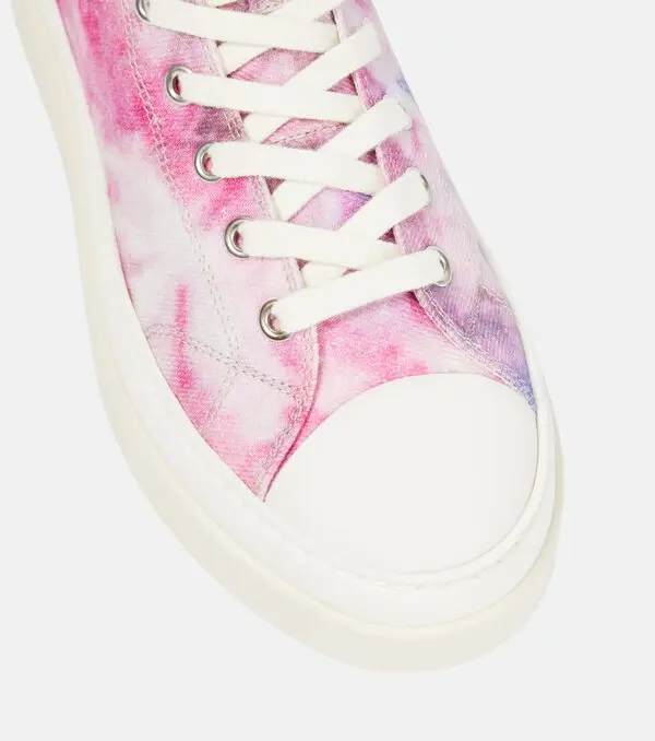 Isabel Marant Étoile Austin Printed High-top Sneakers