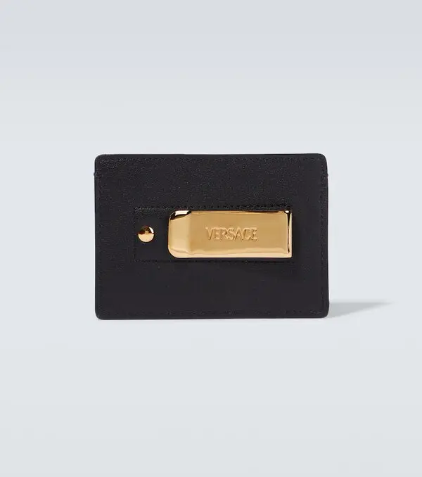 Versace Medusa Leather Card Holder