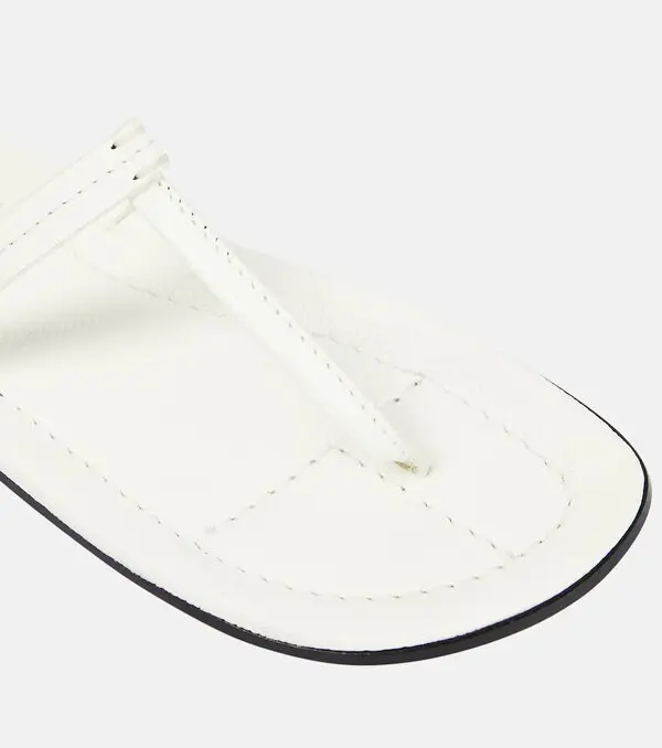TOTEME T-strap Leather Sandals