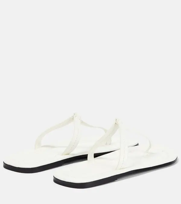 TOTEME T-strap Leather Sandals