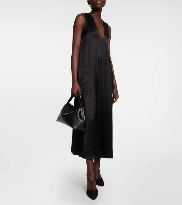TOTEME Satin Midi Dress