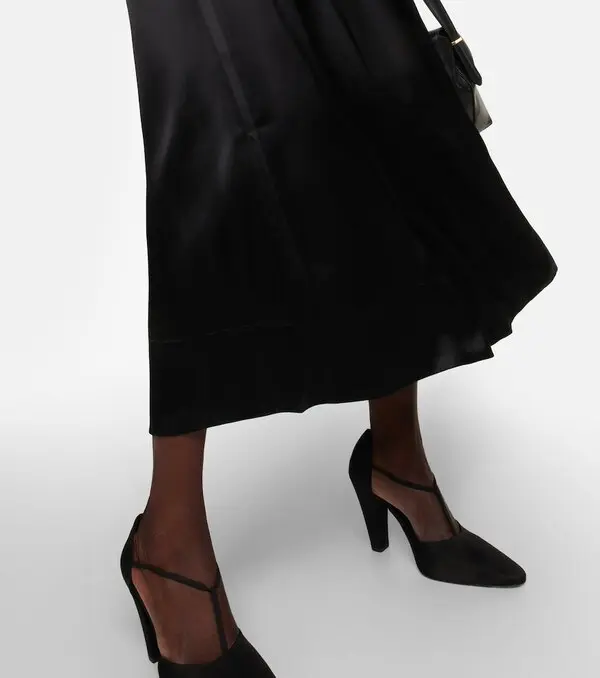 TOTEME Satin Midi Dress