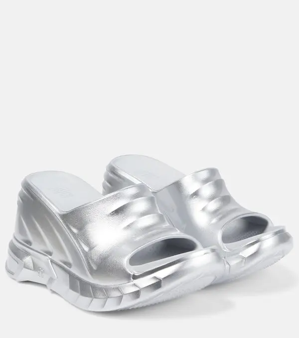 Givenchy Marshmallow Wedge Sandals
