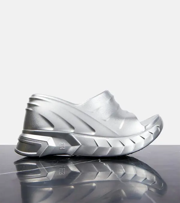 Givenchy Marshmallow Wedge Sandals