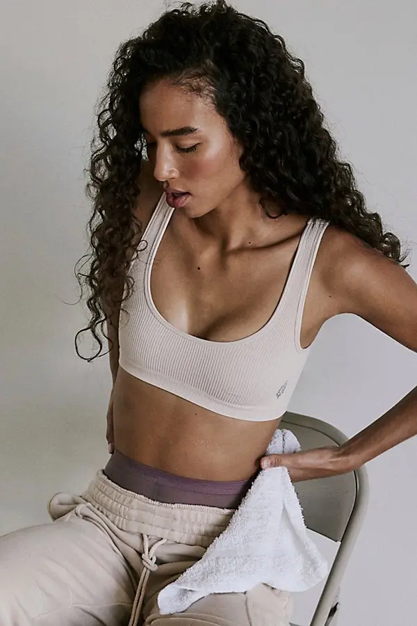 Free People Happiness Runs Scoop Neck Bra - Homeplate