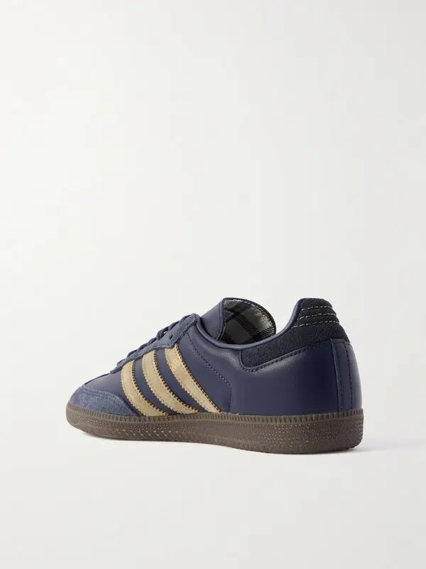 Adidas Originals Samba Og Leather Sneakers - Blue