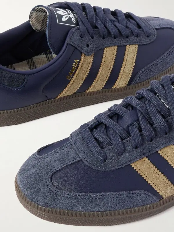 Adidas Originals Samba Og Leather Sneakers - Blue
