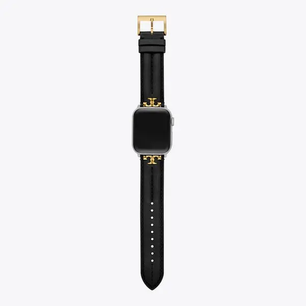 Tory Burch Kira Band For Apple Watch - Black 1