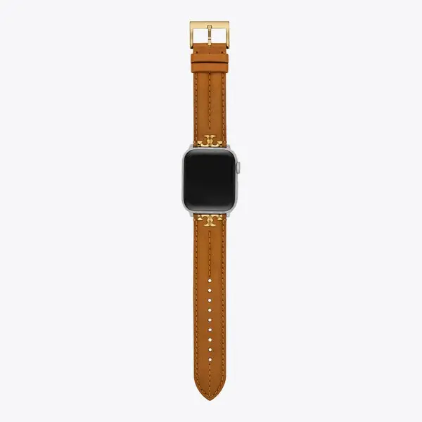 Tory Burch Kira Band For Apple Watch - Luggage