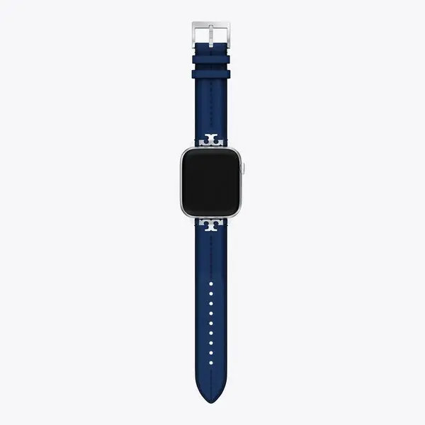 Tory Burch Kira Band For Apple Watch - Navy