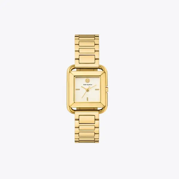 Tory Burch Kira Watch - Ivory/gold