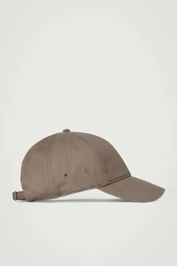 Cos Washed Cotton-twill Baseball Cap - Beige