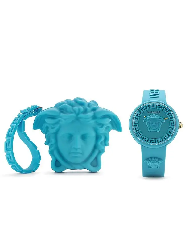 Versace Medusa Pop Silicone Strap Watch